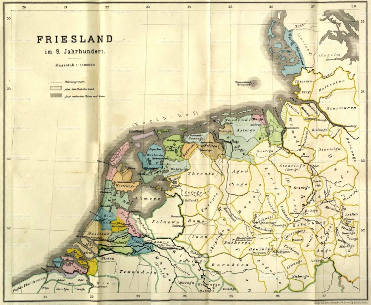 Charts and Map – Frisia Coast Trail
