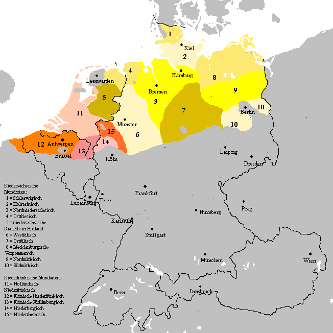 Languages – Frisia Coast Trail